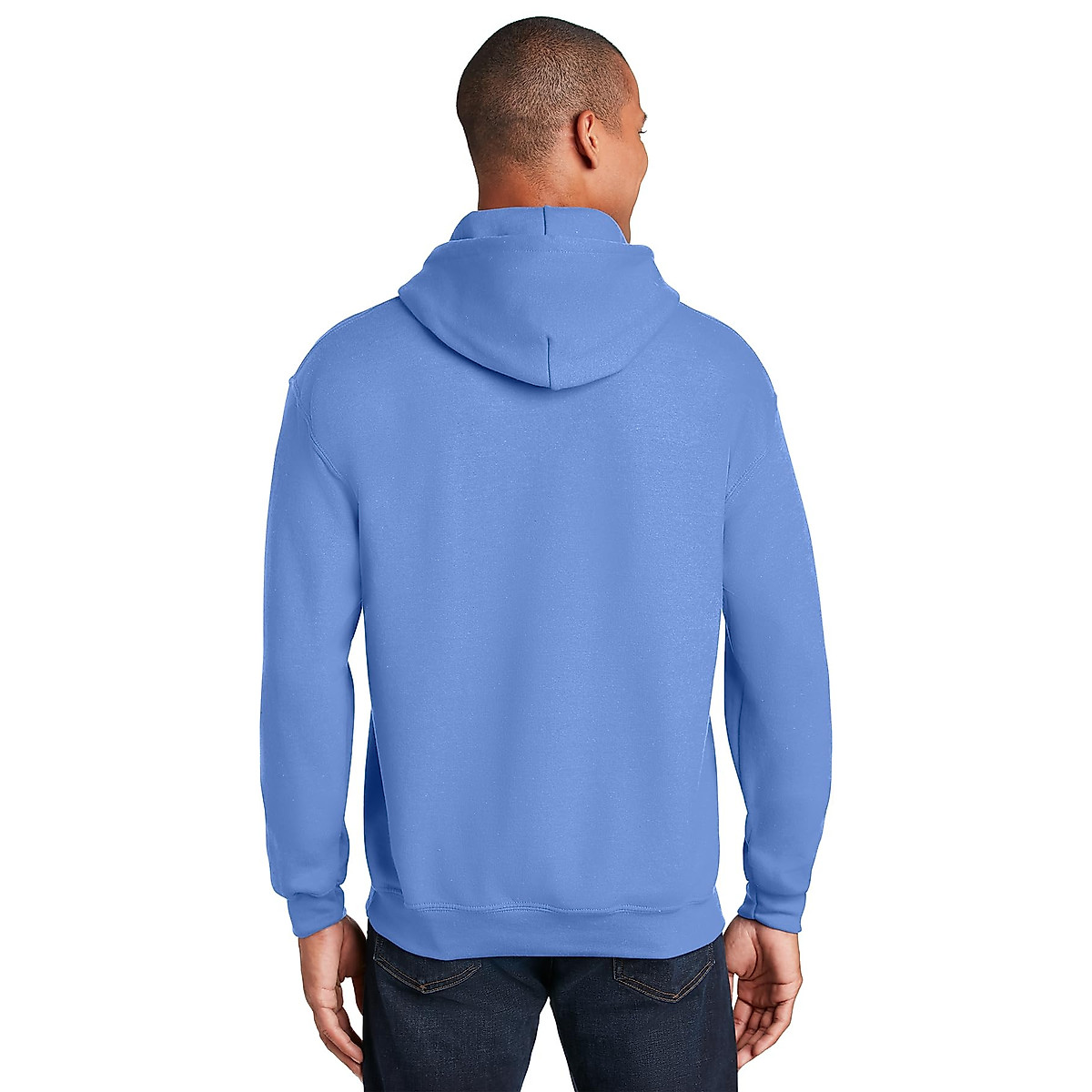 Gildan Men's Heavy Blend Fleece Hooded Sweatshirt G18500 (X-Large, Carolina Blue)