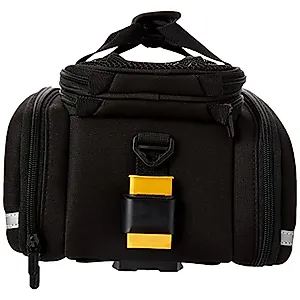 Topeak MTX Trunk Bag DXP Bicycle Trunk Bag with Rigid Molded Panels, 36x25x21.5-29cm , 1380ci, Black