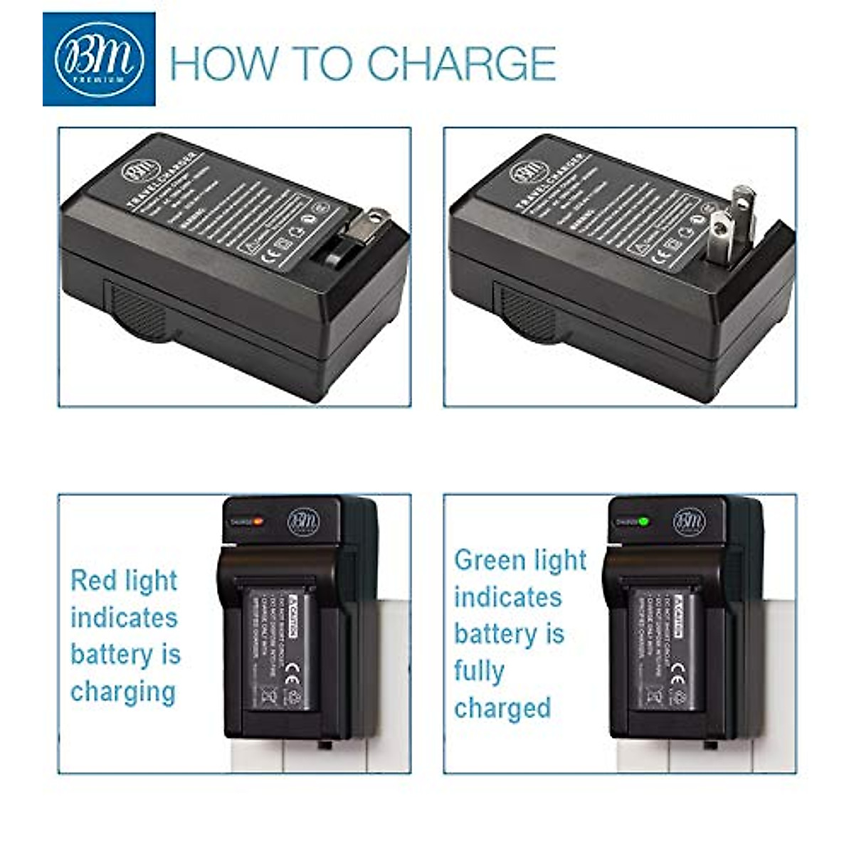 BM 2 EN-EL19 Batteries and Charger for Nikon Coolpix A300, W100, W150, S33, S100, S3100, S3200, S3300, S3500, S3600, S3700, S4100, S4200, S4300, S5200, S5300, S6400, S6500, S6800, S6900, S7000 Cameras