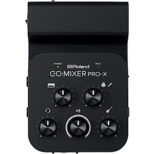 Roland GO:MIXER PRO-X Audio Mixer for Smartphones | Connect and Mix up to 7 Audio Sources | Add Studio Quality Audio to your Social Content and Livestreams