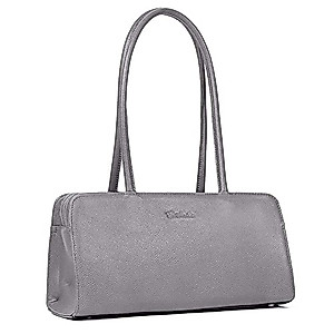 BOSTANTEN Women Designer Handbags Soft Leather Purses and Handbags Satchel Shoulder Bag Bundle with Leather Wallets for Women RFID Blocking Zip Around Credit Card Holder