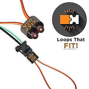 M&P USA Universal Fiber Optic Loop Bypass Loop Adapter Compatible with BMW, Mercedes & More