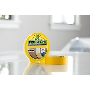 FROGTAPE 280222 Delicate Surface Painter's Tape with PaintBlock, 1.88 inch width, Yellow