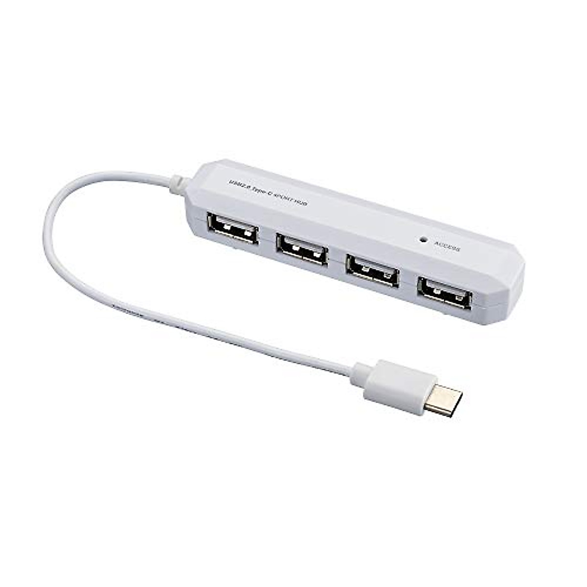 Digio2 USB 2.0 Type-C 4-Port Hub White Z4120