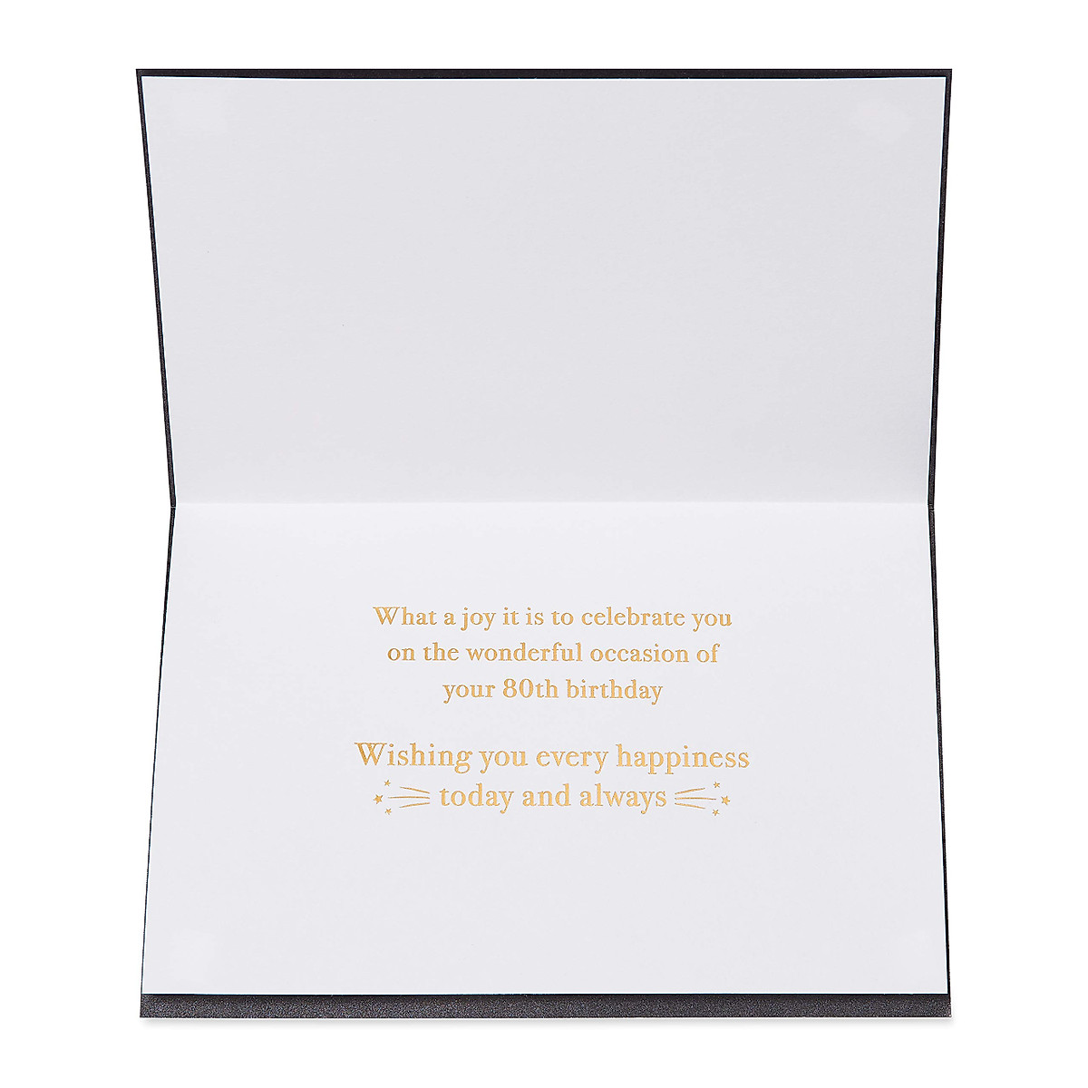 Papyrus 80th Birthday Card (Wishing You Every Happiness)