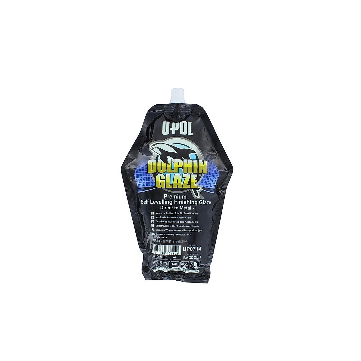 U-Pol Products 0714 DOLPHIN GLAZE Self-Leveling Polyester Finishing - 440ml