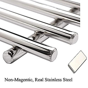 KEESHA 19 3/4 Inch Grill Grate Replacement for Chargriller 2121 2123 2222 2828 3001 3030 3725 4000 5050 5252 King Griller 3008 Gas Grill, Stainless Steel Cooking Grid - 4 Pack