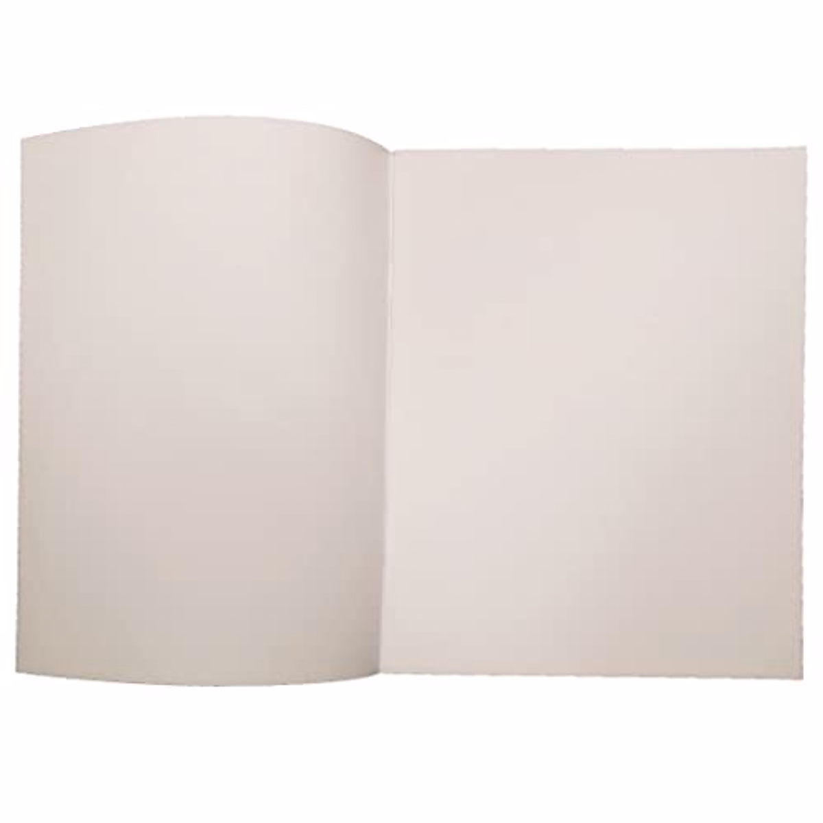 Hayes Soft Cover Blank Book, 7" x 8.5" Portrait, 14 Sheets Per Book, Pack of 12