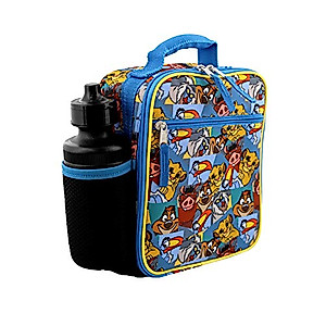 Disney The Lion King Boy's Girl's Soft Insulated School Lunch Box (Blue, One Size)