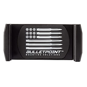 Bulletpoint Dash Mount Cell Phone Holder Compatible with iPhone and Android Smartphones - 20mm (0.787 inches) Attachment Ball