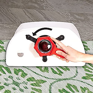 Fluidmaster K-507A-008 Universal 2-Inch Adjustable Toilet Flush Valve Repair Kit with Toilet Tool Multicolor