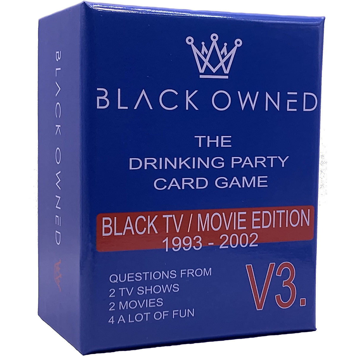 Black Owned | Black Movie & TV Show Trivia Drinking Card Game Bundle Pack | 6 Movies & 6 TV Shows | Urban Adult Party Night Fun