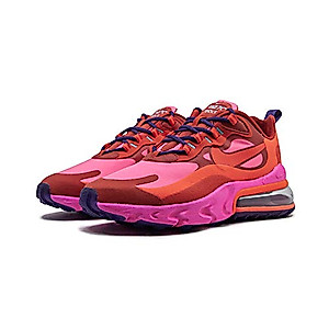 Nike Women's Race Running Shoe, Mystic Red Bright Crimson Pink Blast, 8.5 us