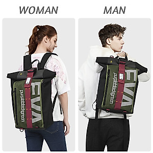 FIREFIRST Evangelion Backpacks for Men's Women's 26L Waterproof Travel Leisure School Bag