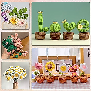 2 Pcs 100g Acrylic Yarn for Crocheting,Soft and Fluffy Crochet Yarn for Knitting and Crafts，4 ply Warm Yarn for DIY Slippers Cushions Dolls Bags Blankets Ornaments and Trinkets(Grey)