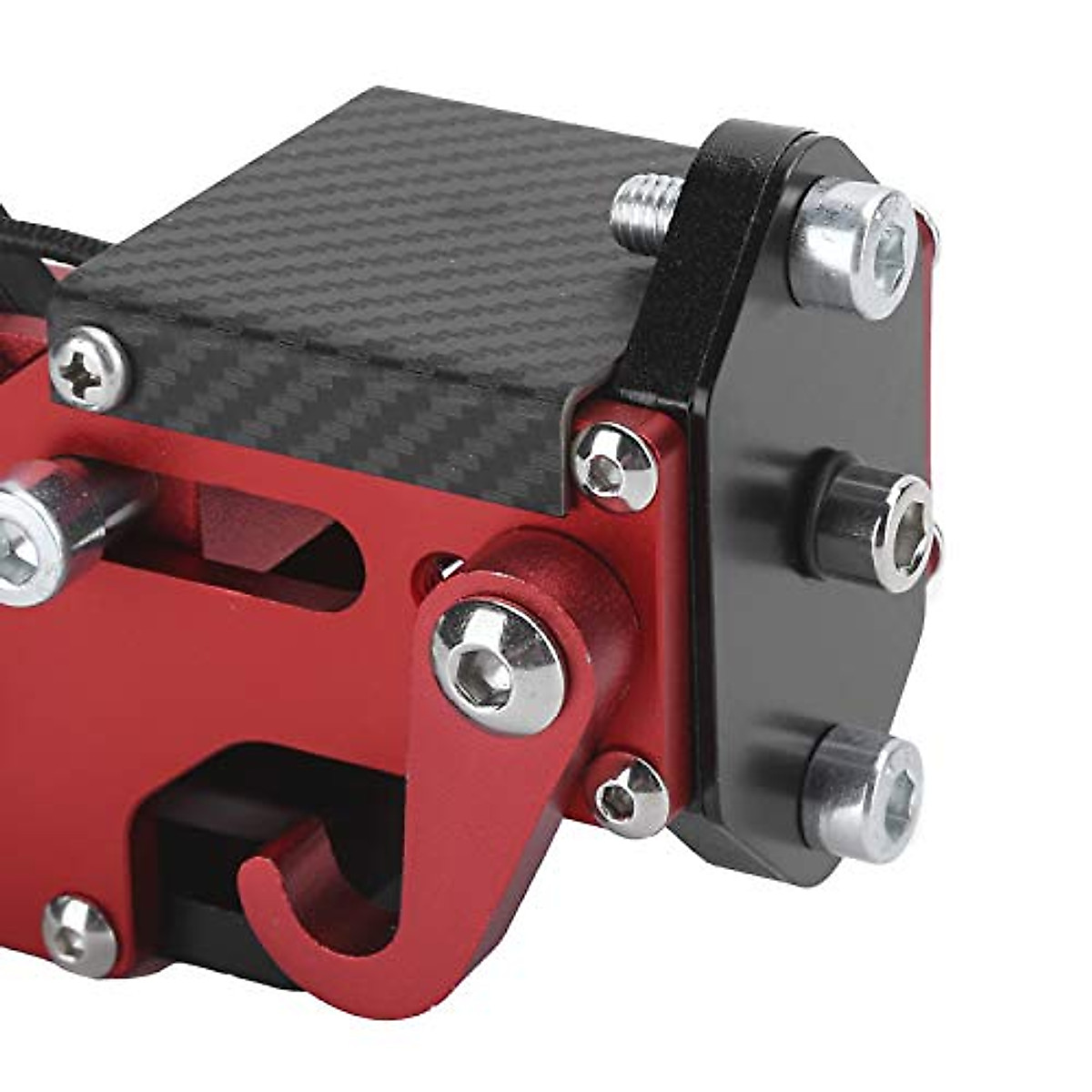 Estink USB Handbrake Game Handbrake High Precise Aluminiu for Indoor Garden(red, White)