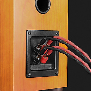 k4B-2B Bi-Wire Speaker Cable (2 Banana Plugs - 4 Banana Plugs), 1pair Set (Total 12banana Plugs), k4B-2B (3M(9.8ft))