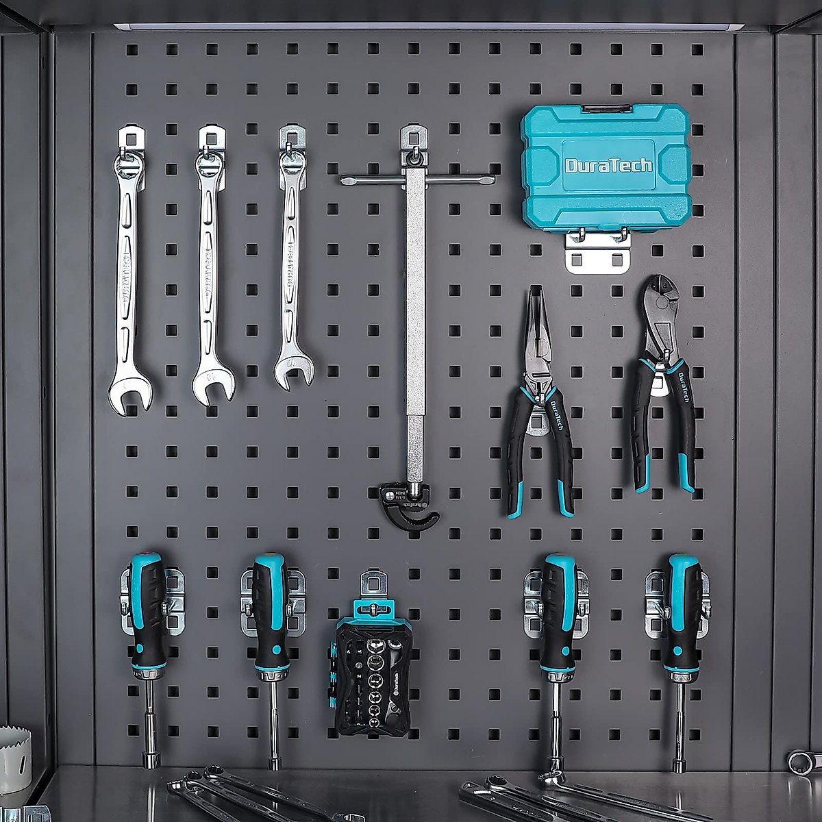 DURATECH Telescoping Basin Wrench, Sink Wrench, Adjustable 3/8'' to 1-1/4'' Capacity Jaw with 10" to 17" Extendable Handle, for Tight Space