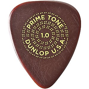 Dunlop Primetone Standard 1.0mm Sculpted Plectra (Smooth) - 3 Pack