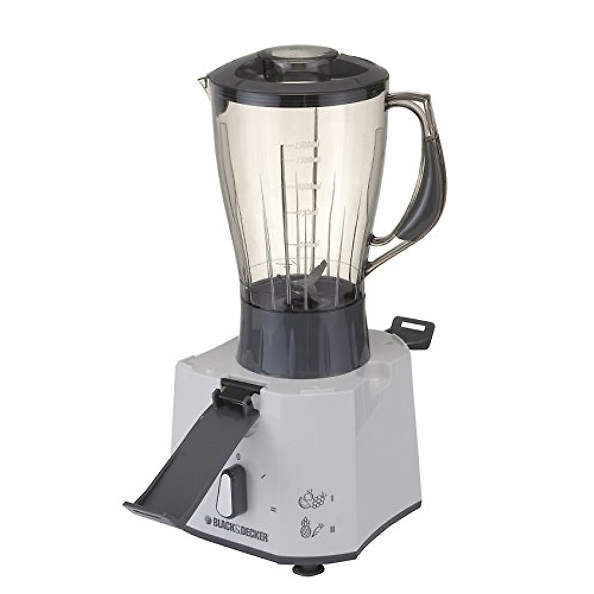 Black & Decker JBGM600-220V Four-in-One Juicer, Blender & Grinder Only 220/240 Volt (Will not Work in USA or Canada), Medium, White