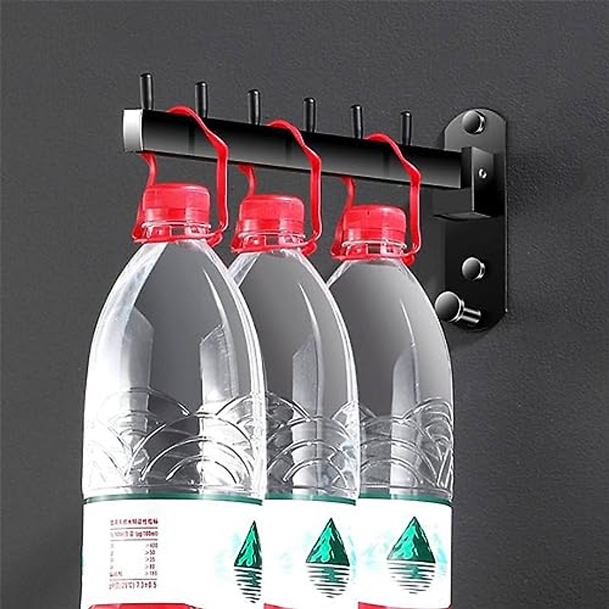 Haokaini 2pcs Laundry Hangers Wall Mounted Clothes Hanger Rack Foldable Stainless Steel Heavy Duty Clothing Drying Rack for Laundry Room Bathroom Balcony Utility Room