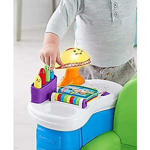 Fisher-Price Laugh & Learn Toddler Toy Song & Story Learning Chair with Music Lights and Activities for Ages 1+ Years