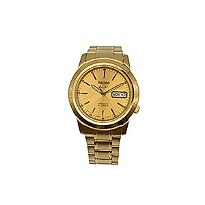 SNKE56J1 Seiko 5 Automatic Mens Gold Japan Business Automatic Seiko
