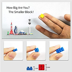 DOLBLOCK Japan Tokyo Skylines Architecture Micro Building Sets Famous Landmark Collection Mini Blocks Modle Kit for Adults 1880 Pieces