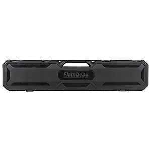 Flambeau Outdoors Express Gun Case, 46" Hard Rifle/Shotgun Protection, Black