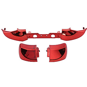 Button Replacement Left Right 4PCS ABXY Buttons Red/Blue Gamepad Controller Repair Parts Buttons for Xbox One Slim Gamepad Controller(red)