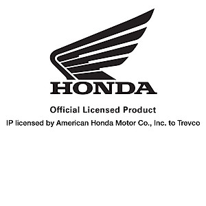 Honda Powersports Logo Wood Wooden Round Keychain Key Chain Ring