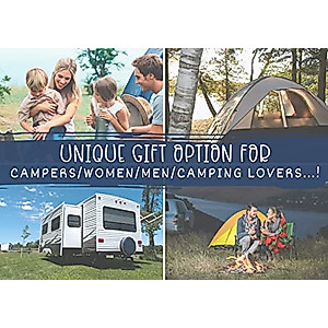 InnoBeta Camping Gifts for Women or Men Lovers Throw, Flannel Blanket, Happy Campers Decor Outdoor, RV Campsite Travel Hiking 50" x 65" - Camping Rules