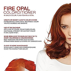 Celeb Luxury Colorwash Color Depositing Conditioner - Color Refresher , Vegan Hair Dye Mask, Bondfix Bond Rebuilder, Gem Lites Fire Opal