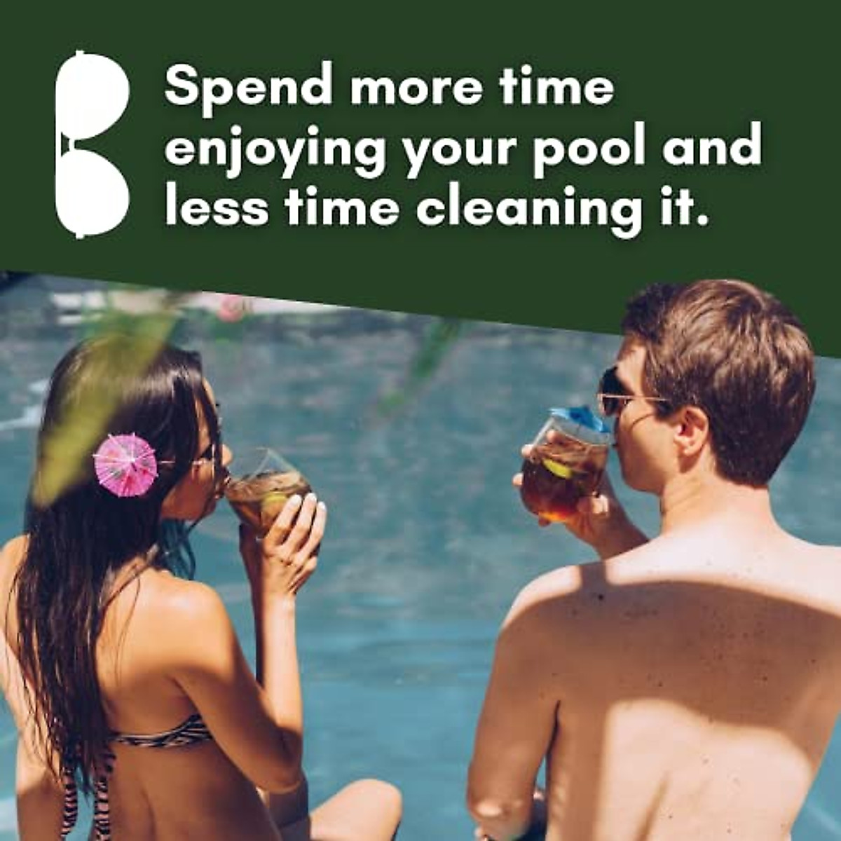 Oceancare Products - Calcium Releaser - Quart Trigger Spray, 32 FL OZ (Cleans up to 75 Square Feet) - Pool Tile Cleaner Calcium Remover, Safe on Glass, Porcelain, and Ceramic Surfaces - Calcium Cleaner - Tile and Grout Cleaner