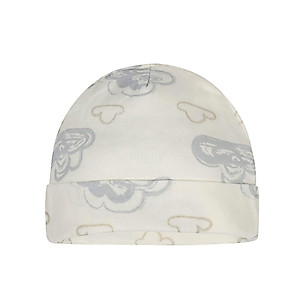 Onesies Brand Unisex Baby 12-piece Cap Set Infant-and-toddler-gloves-and-mittens, Grey Neutral, Newborn US