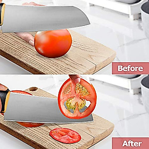 Secura Electric Knife Sharpener, 2-Stage Kitchen Knives Sharpening System Quickly Sharpening