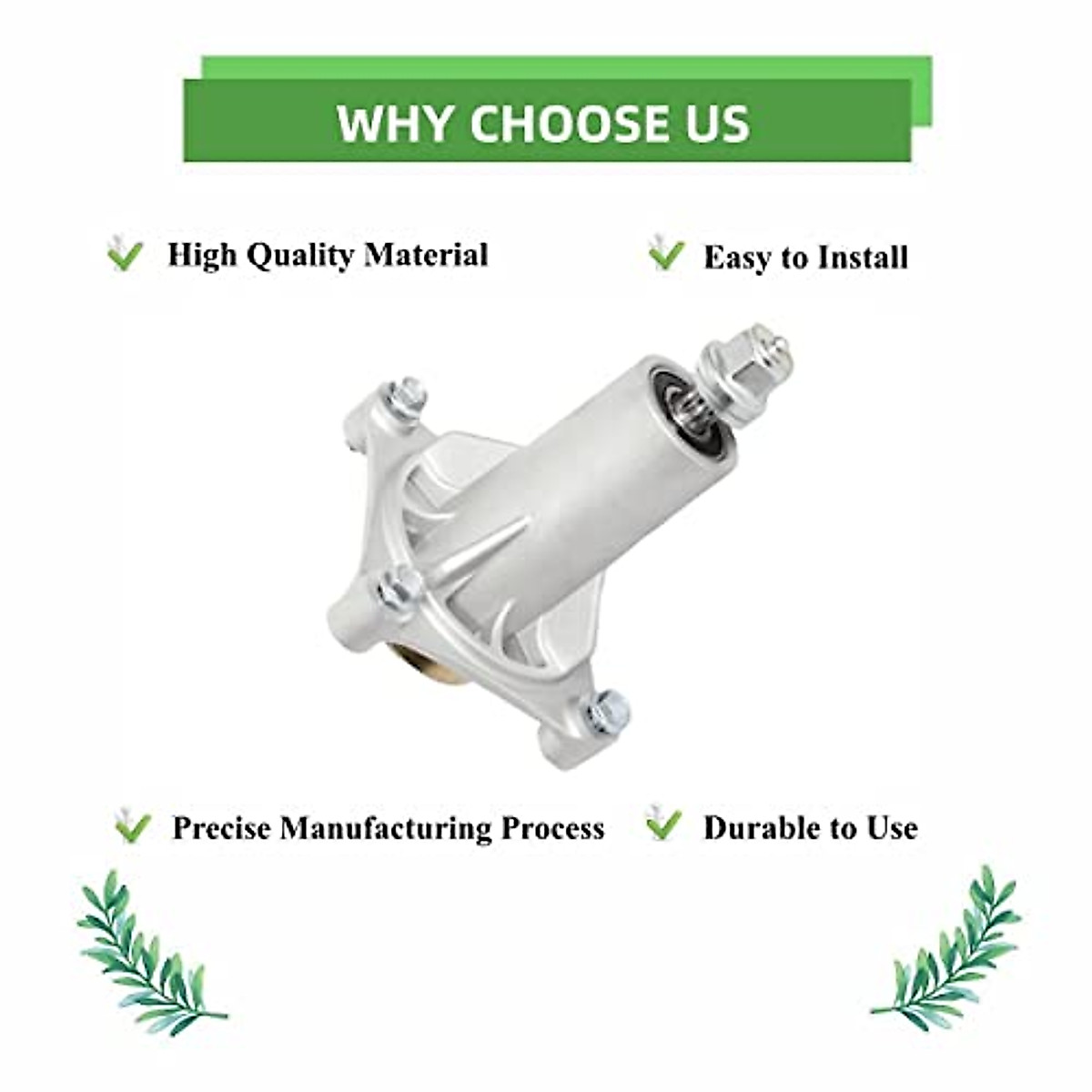 Spindle Assembly Fit for Craftsman/Husqvarna/Ariens/Poulan, 187292 192870 532187281 532187292 587125401