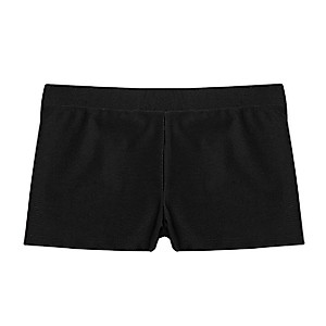 Yihuimin Kids Girls Tie Dye 2 Pcs Athletic Biketard Long Sleeve Gymnastics Leotard with Shorts Night Pegasus 6 Years