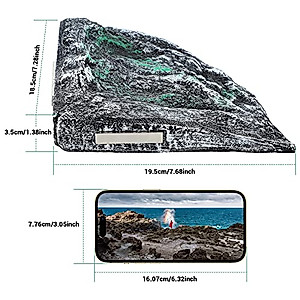 INKPET Turtle Floating Basking Platform, Reptile Climbing Tortoise Resin Resting Terrace for Frogs Newts Amphibians Lizard