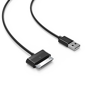 6.6Ft 30 Pin USB Charger Cable Fit for Samsung Galaxy Tab 2 10.1 8.9 7.7 7.0 Plus, Galaxy Note 10.1 GT-P3113 GT-N8013 GT-P5113 SCH-I705 SCH-I905 SGH-I497 SCH-I915 GT-P3100 GT-P7510 Power Supply Cord