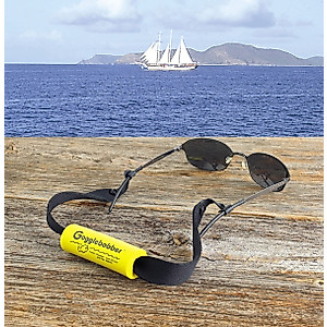 Gogglebobber Floating Sunglass Retainer 2-pack - Durable Elastic Eyewear Retainer Ideal for Fishing, Swimming & Boating - Never Lose Your Glasses in the Water Again with our Floating Eyeglass Strap