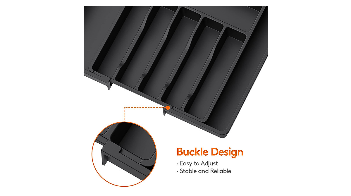 Lifewit Silverware Organizer & Serving Trays - Space Saver