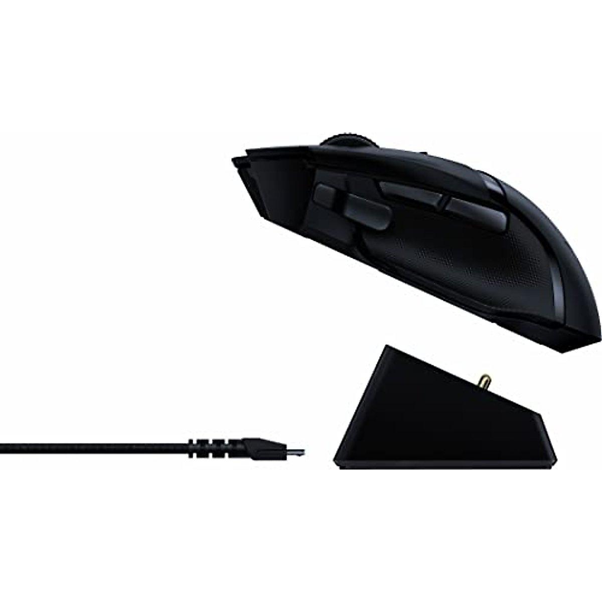 Razer Basilisk Ultimate HyperSpeed Wireless Gaming Mouse w/Charging Dock 20K DPI Optical Sensor - Chroma RGB - 11 Programmable Buttons - 100 Hr Battery - Classic Black (Renewed)