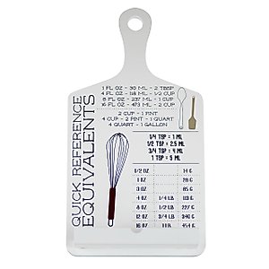 Boston Warehouse Tablet Holder and Cookbook Stand Cooking Measurements, 17x8.9