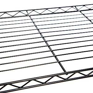 MATICO 2-in-1 Metal Garment Rack with Clothes Hanger, 2 Tier Wire Coat Storage Organizers Laundry Holders with 2 Metal Shelves for Home and Dormitory, Black