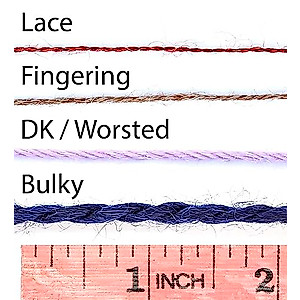 100% Alpaca Yarn Wool Set of 3 Skeins DK Worsted Weight - Heavenly Soft and Perfect for Knitting and Crocheting (Azure Blue, DK/Worsted)