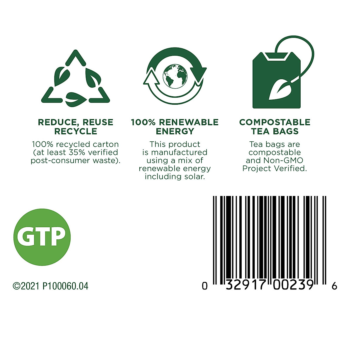 Traditional Medicinals Organic Green Tea Peppermint Herbal Tea, Alleviates Digestive Discomfort, (Pack of 3) - 48 Tea Bags Total