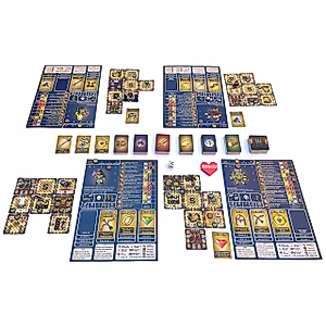 Dungeons and Feelings Board Game | Social and Strategy Hybrid Board Game | Ice Breaker | Story Telling | Question Game | RPG | Adventure | 1st Edition