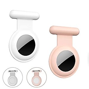 Compatible with AirTag Case Keychain Air TagCase Holder, Hidden AirTags Case forKids, Elderly,Pet, Clothing, etc. More Discreet and Secure Than Other Products.(2 Pack)