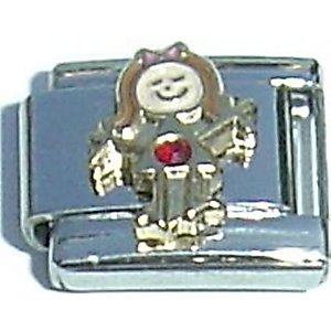 January Girl Italian Charm